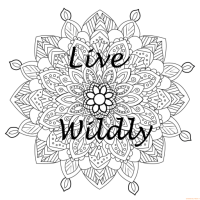 .Live.Wildly. – Live your life.